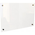 Mooreco Visionary Hierarchy Magnetic Glass Board - School and Office Direct