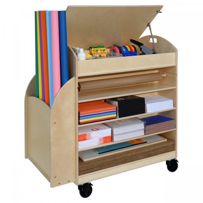 Wood Designs Maker’s Cart – School and Office Direct